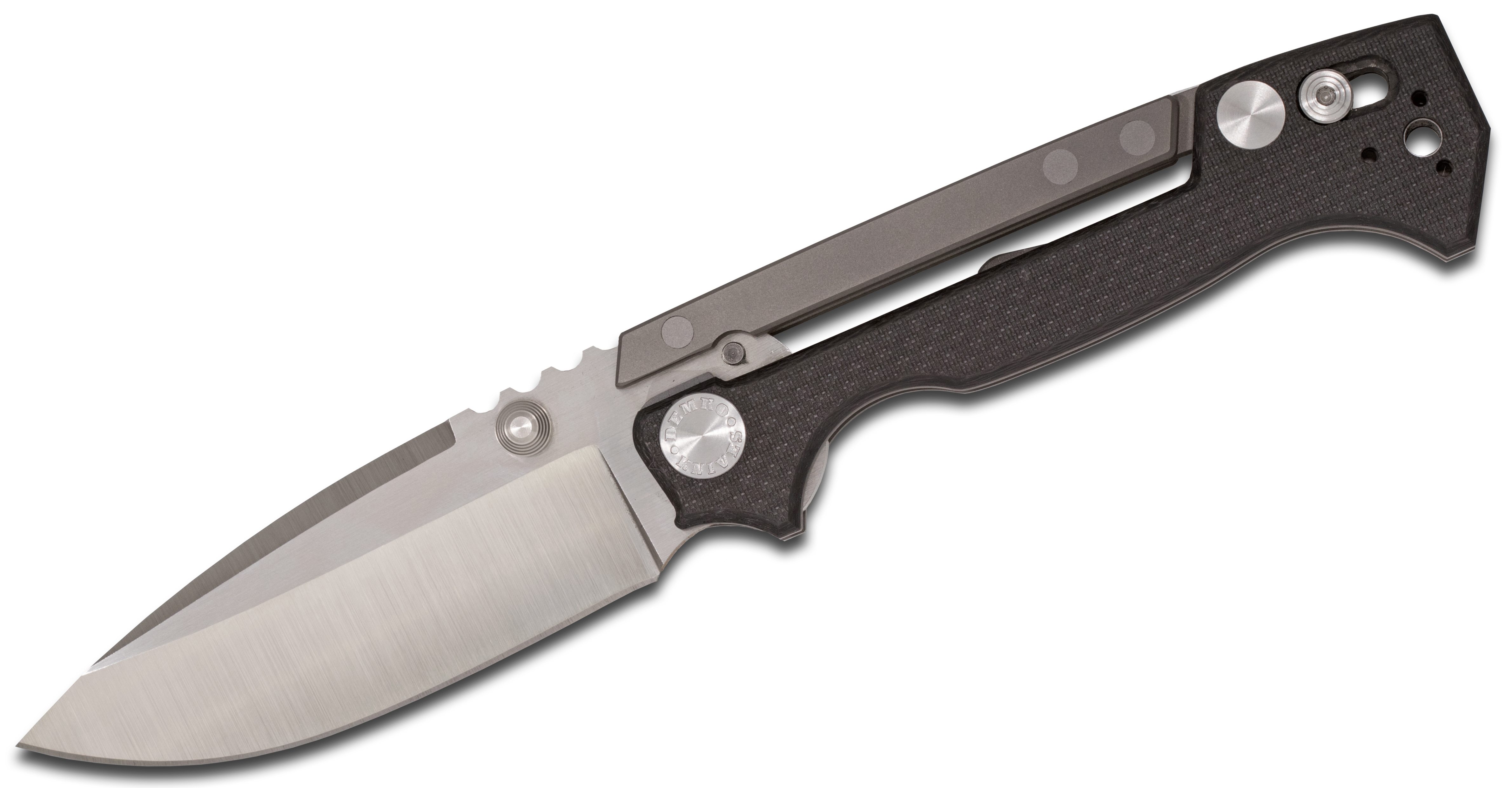 Andrew Demko Custom AD15 Folding Knife 3.75" CPM-20CV Satin Blade ...