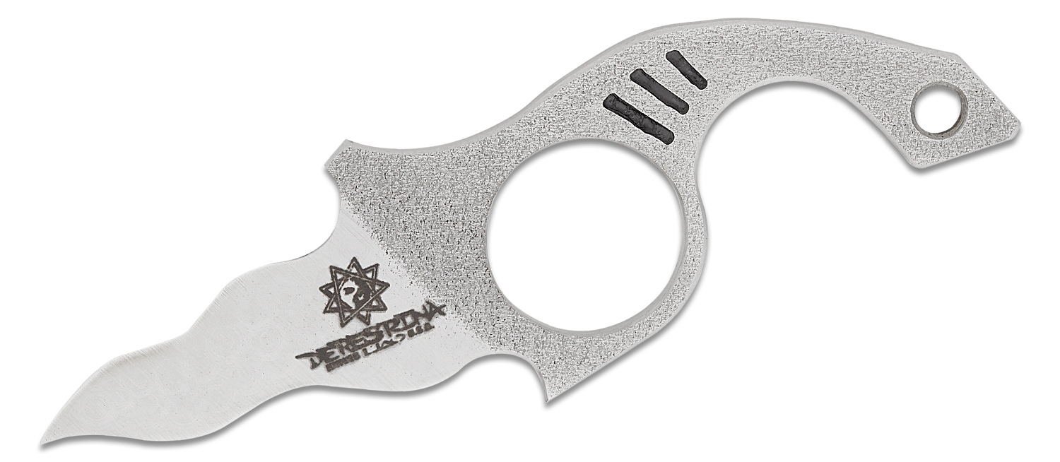 Derespina Custom "Anting Anting" Kris Fixed Neck Knife 2.375" 154CM ...