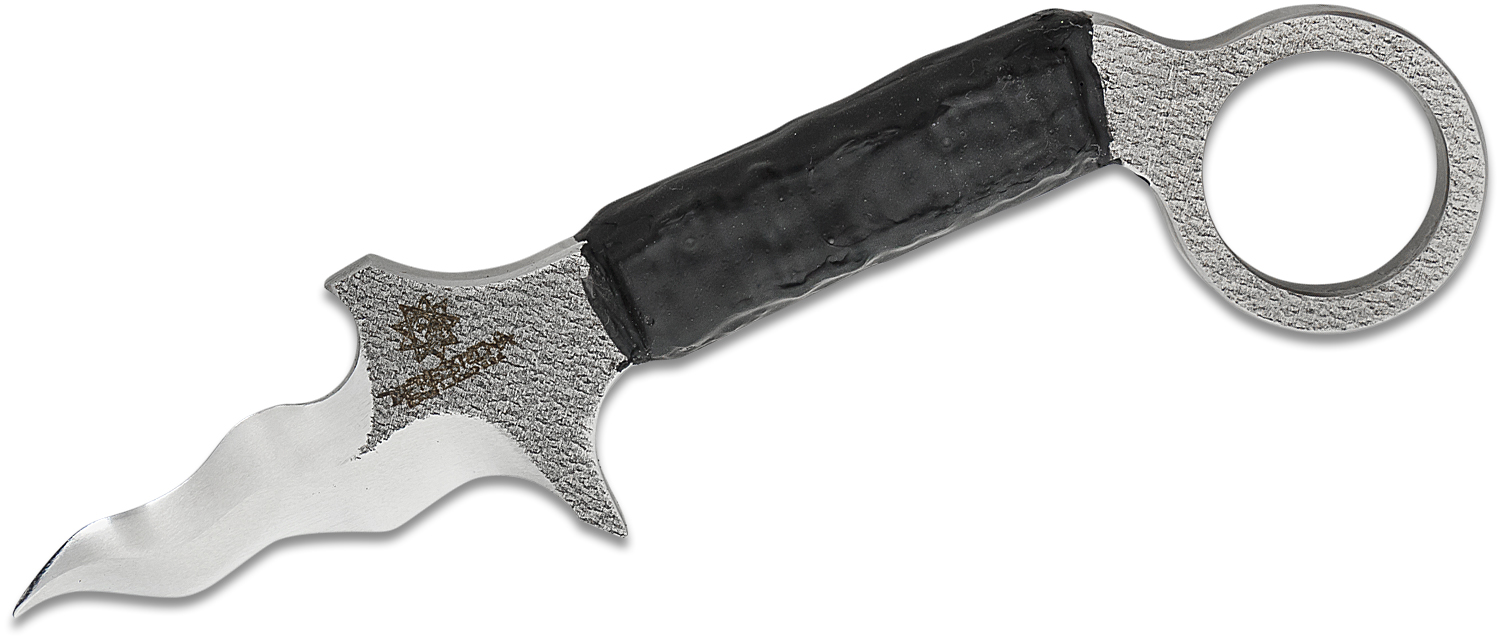 Rich Derespina Custom Krisambit Fixed Blade Knife 2.875" Double Edge ...