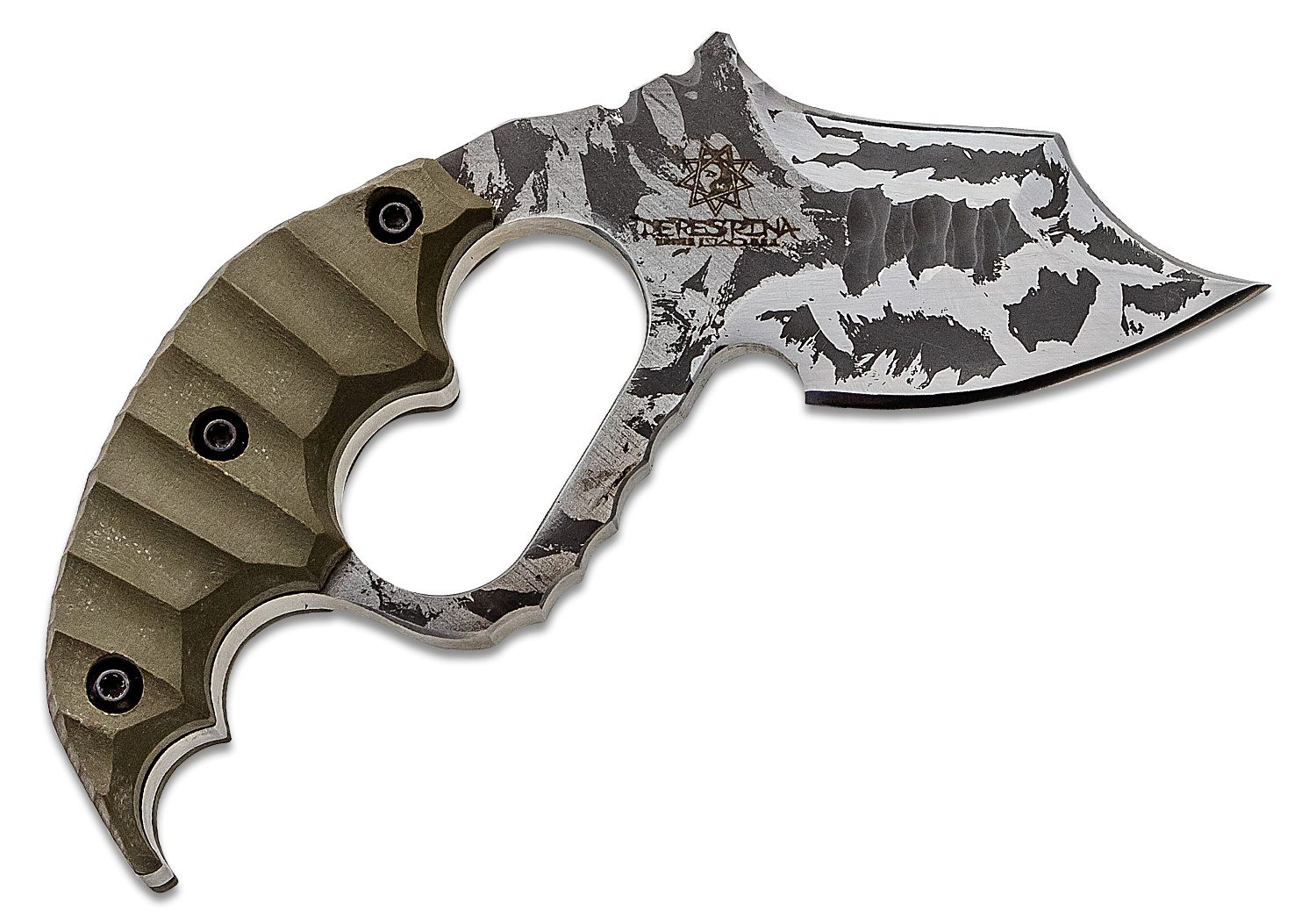 Rich Derespina Custom Everyday Combat Carry Fixed Blade Knife 2.5 ...