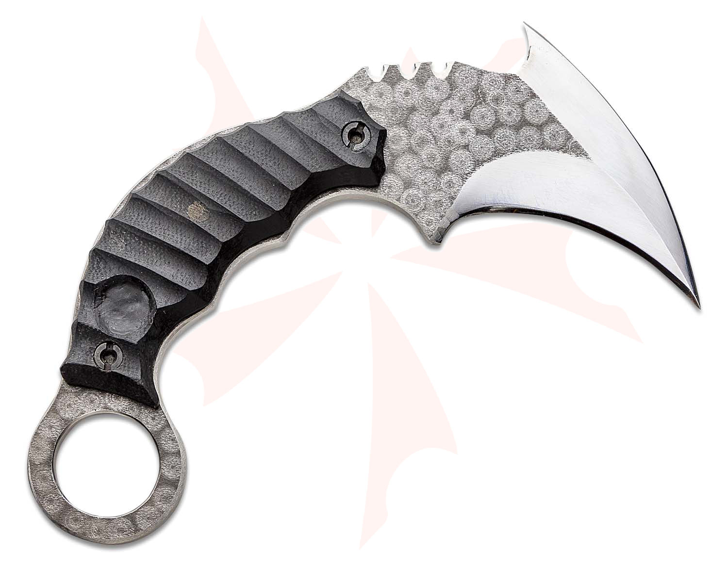 Rich Derespina Custom Model 21 Karambit Fixed Blade Knife 3.25" Triple ...