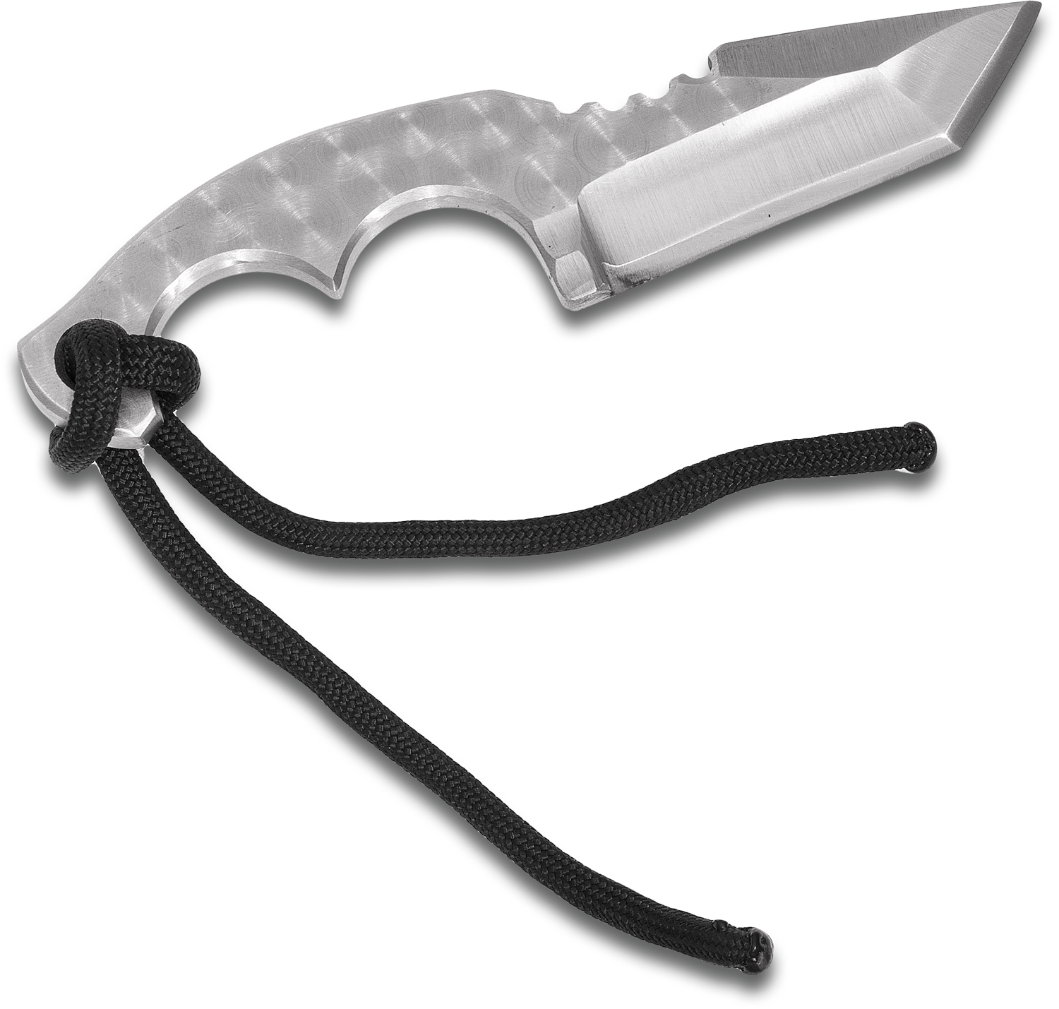 Derespina Custom TFF Two Finger Fixed Neck Knife 2.375" Chisel Ground ...