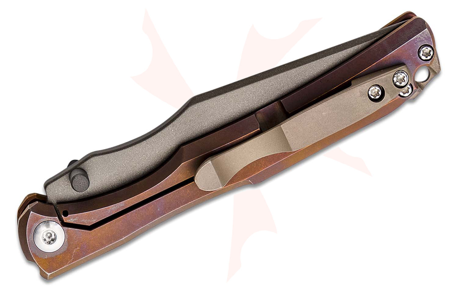 Dervish Knives Mid-Tech Arcana Folding Knife 4" CPM-20CV Charcoal ...