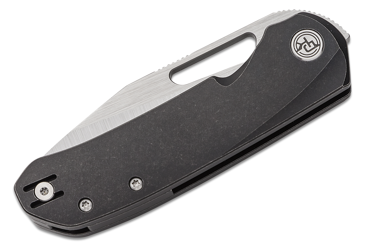 Divo Knives Buzz Tux Front Flipper Knife 3.3" CPM-20CV Satin BuzzCliffe ...