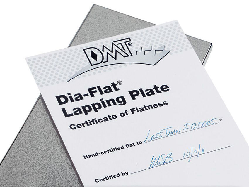 DMT 8" Dia-Flat Lapping Plate, 95 Micron - KnifeCenter - D8 DIAFLAT-95