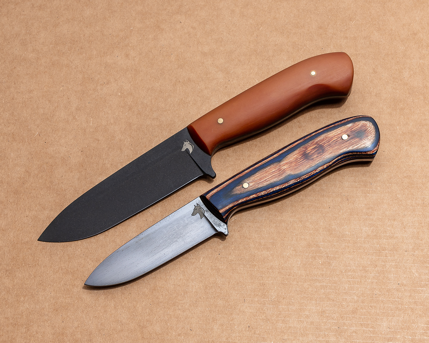 Doberman Forge Custom German Shepherd Dog (GSD1) Fixed Blade Field ...