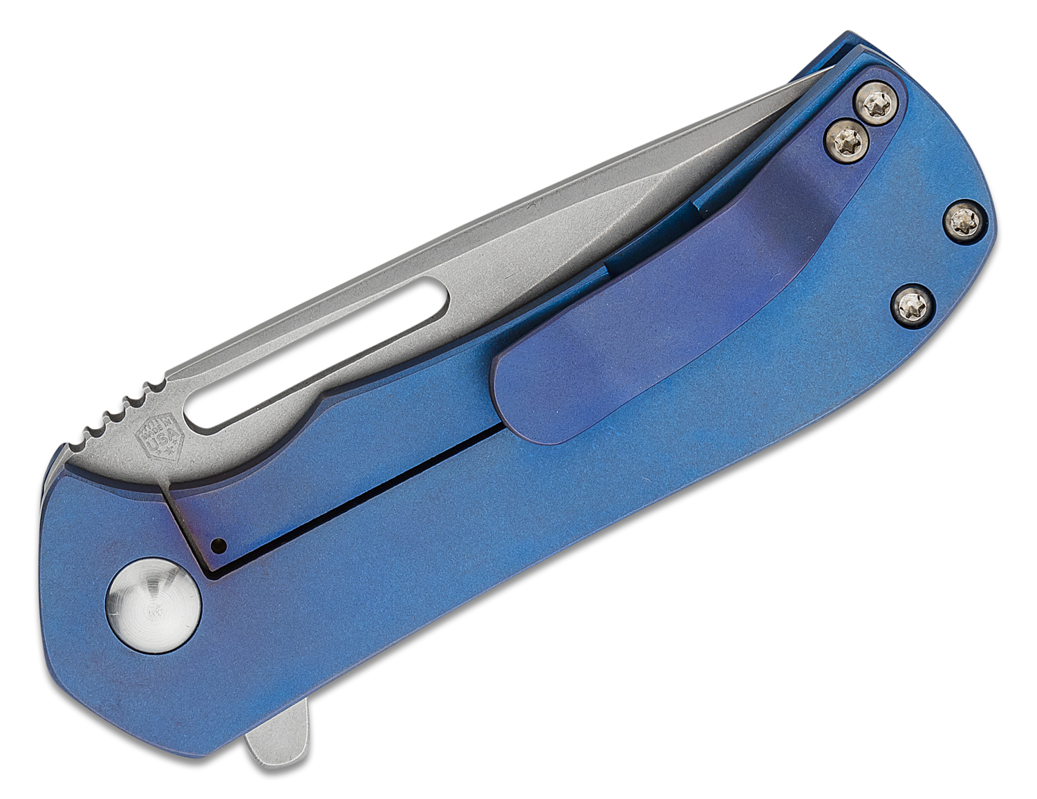 Doc Shiffer Knives Field Grade Recon Flipper Knife 3" AEB-L Stonewashed ...