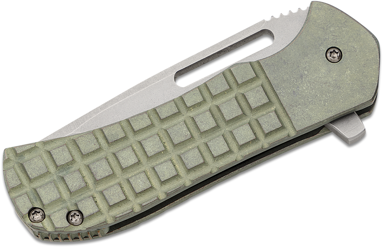 Doc Shiffer Knives Field Grade Enhanced Flipper Knife 3" CPM-MagnaCut ...