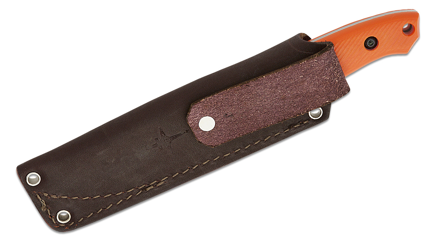 Dogwood Custom Knives Echo-3 Fixed Blade Knife 4.13" S35VN Stonewashed ...