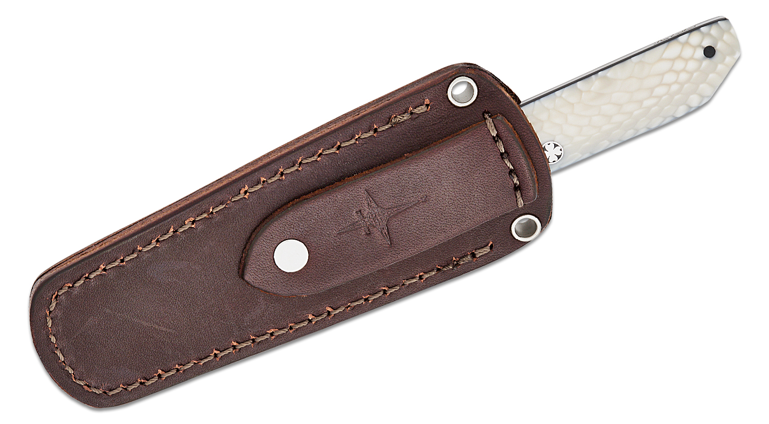 Dogwood Custom Knives Kit Fixed Blade Knife 3.5" CPM-MagnaCut Polished ...