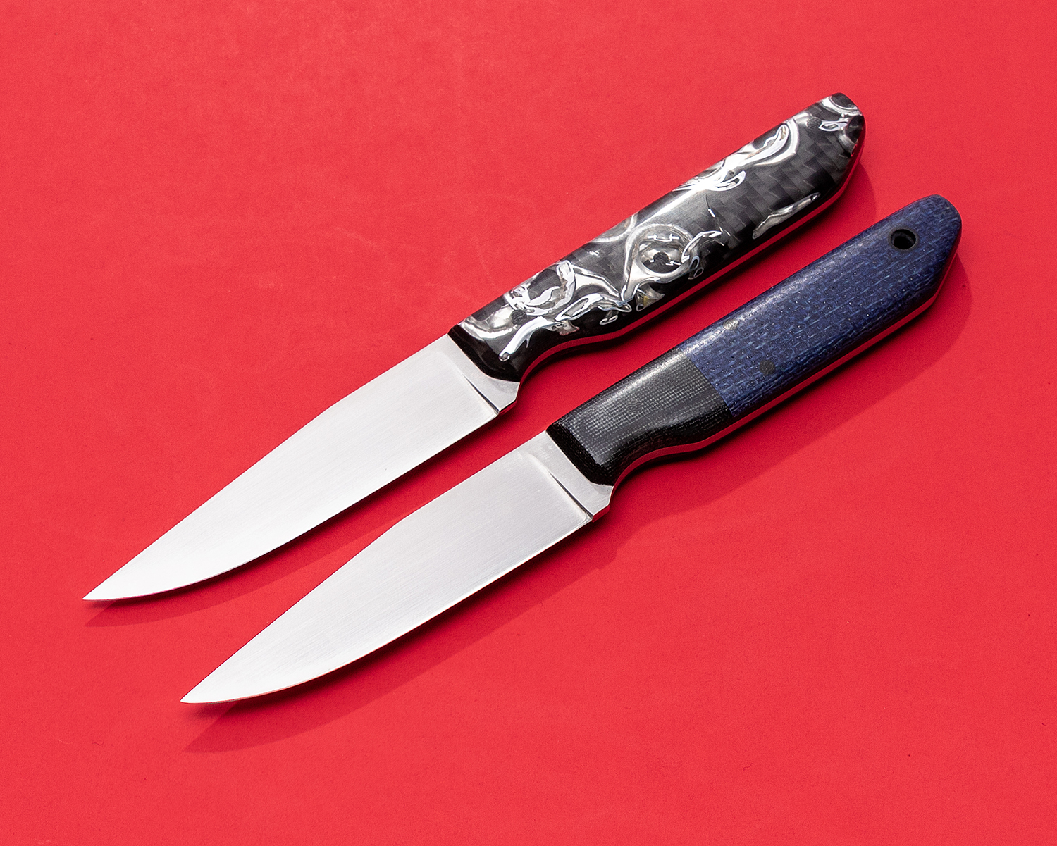 Dogwood Custom Knives Kit Fixed Blade Knife 3.75" CPM-MagnaCut Polished ...