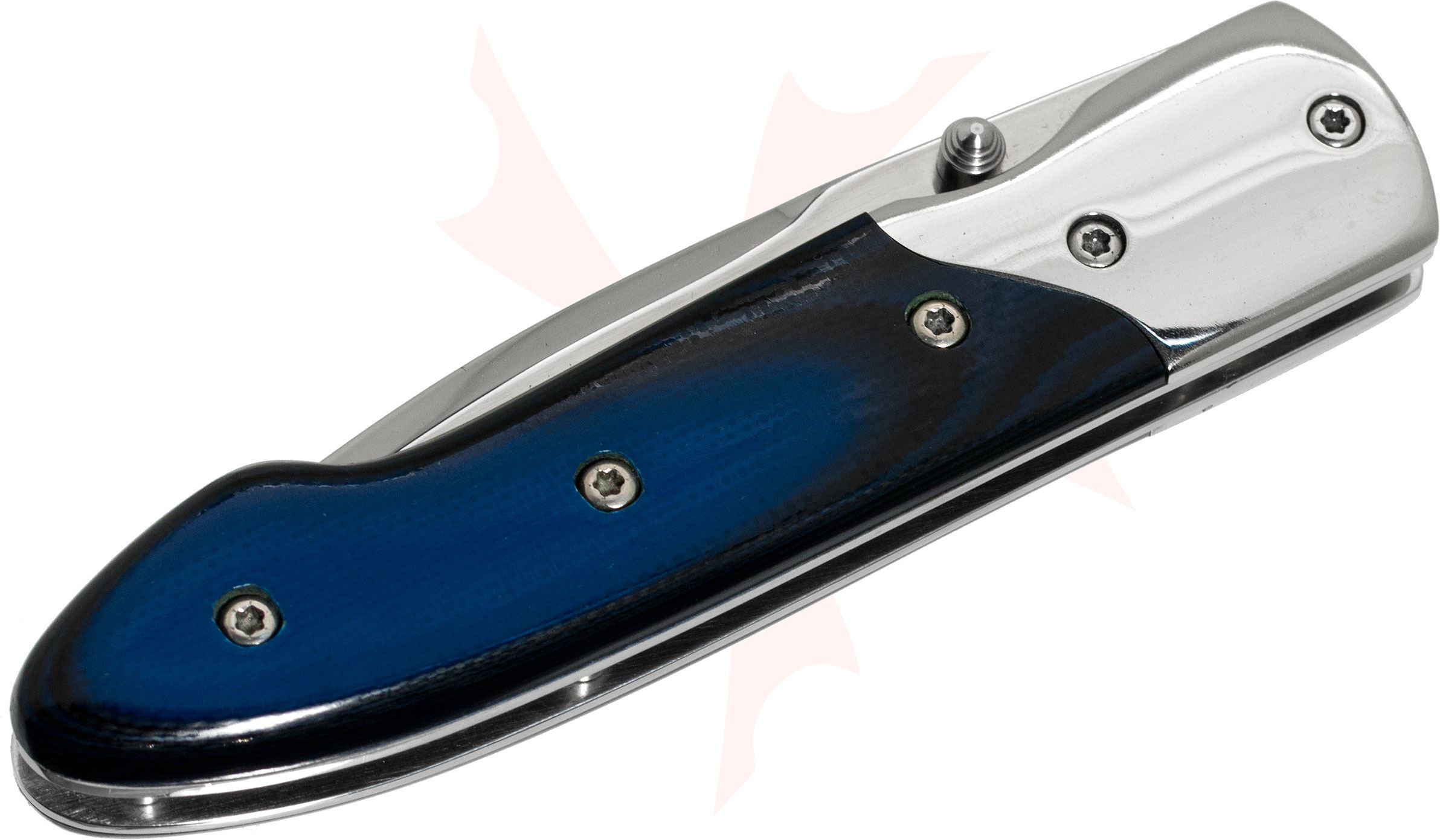 Don Lozier Gentleman's Liner Lock Custom Folding 2.75" AUS-8 Blade ...