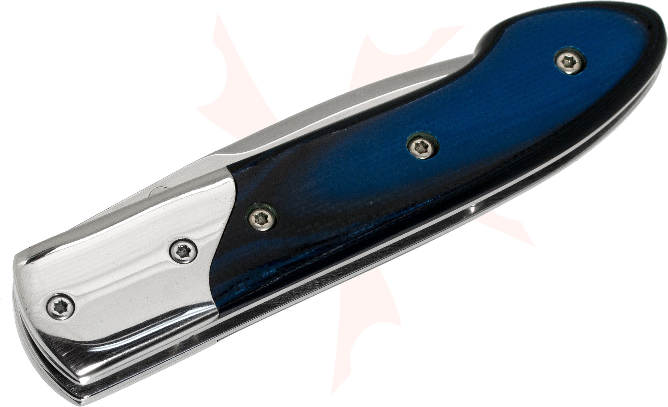 Don Lozier Gentleman's Liner Lock Custom Folding 2.75" AUS-8 Blade ...