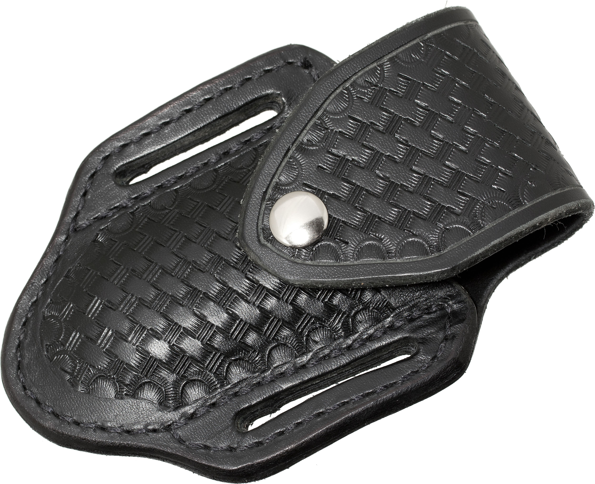 Don Lozier Liner Lock Custom Folding 3.5" AUS-8 Blade, Blue and Black ...