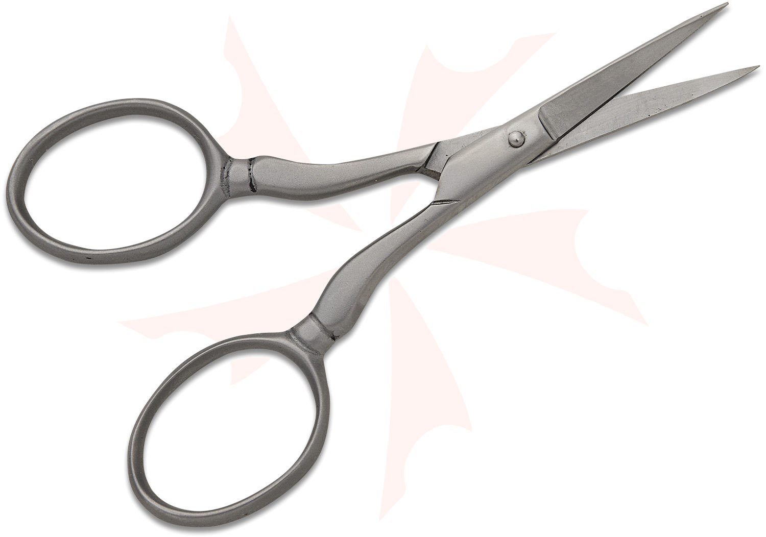 DOVO "Anne" Embroidery Scissors 3.5" Stainless Steel, Satin, Black ...