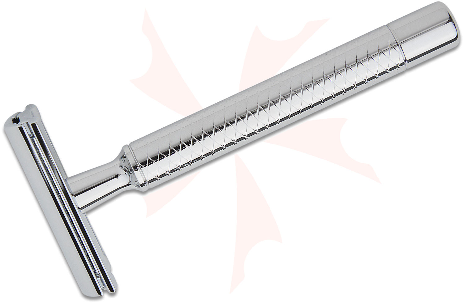 Dovo Primo II Safety Razor, Chrome Plated Zinc Head, Strong Patterned ...