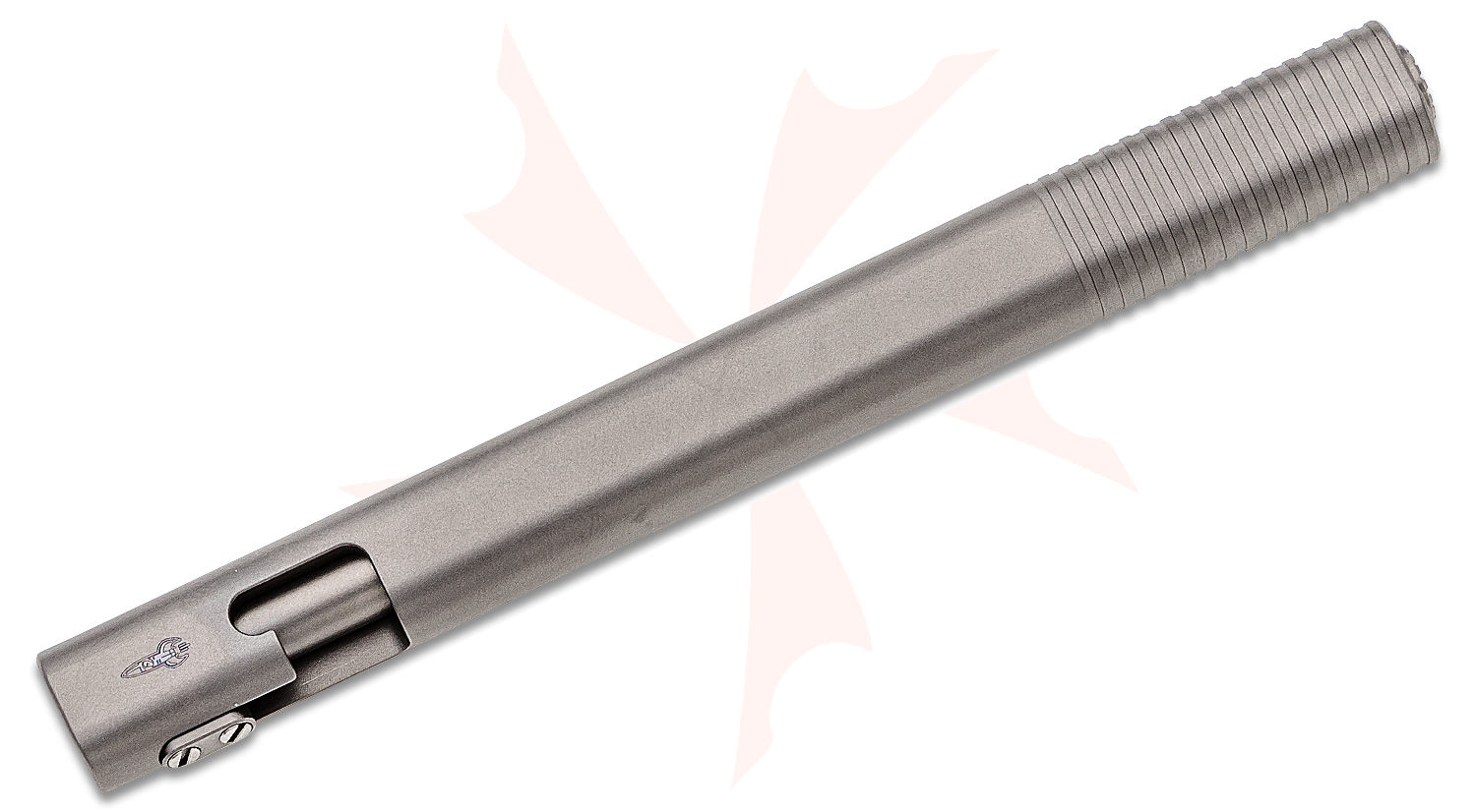 D Rocket Designs Bolt Pen V2, Oval-Shaped Titanium, 5.12" Overall ...