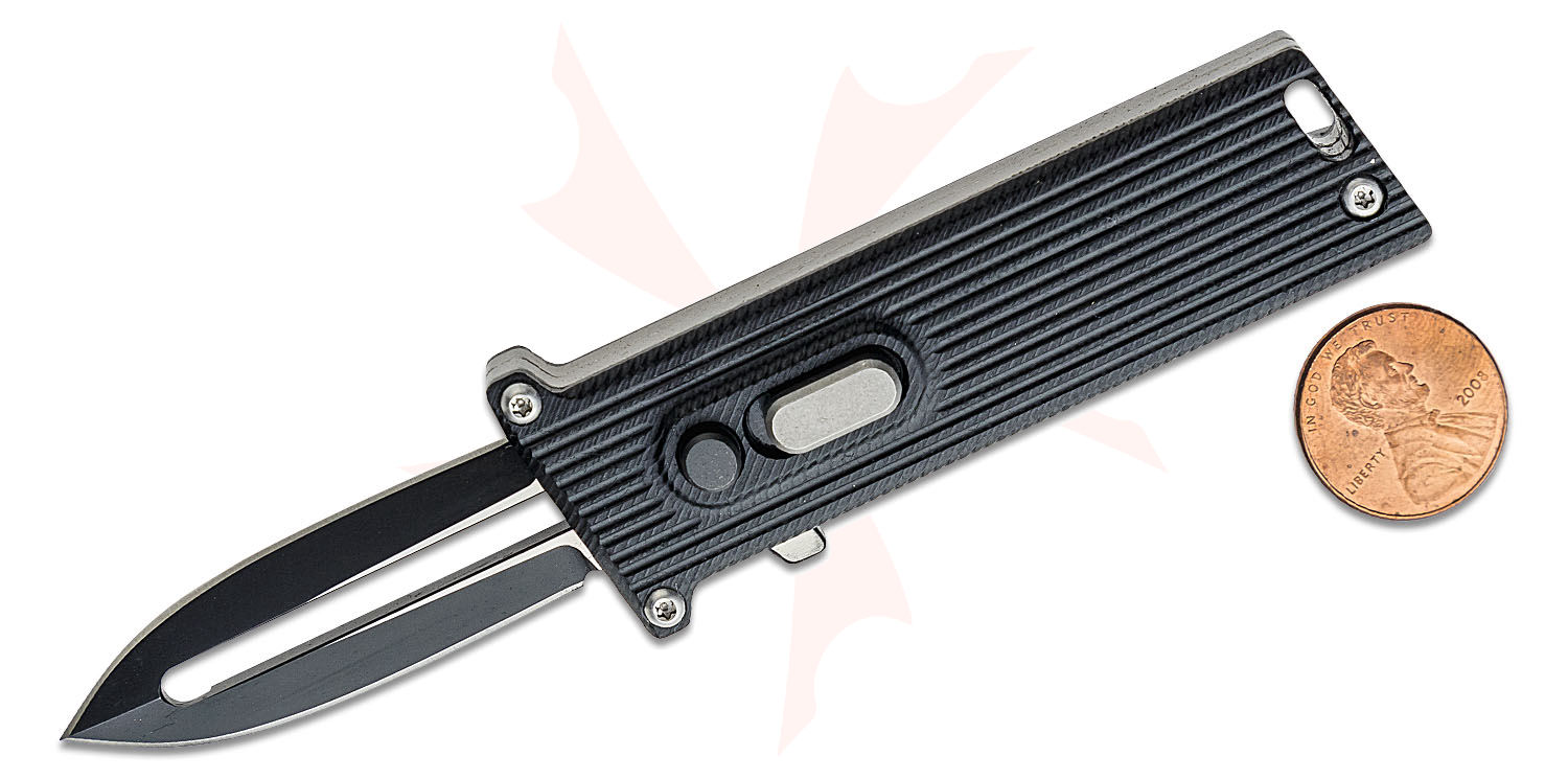 D Rocket Designs Mid-Tech Tallin Single Action OTF AUTO Knife 1.98 ...