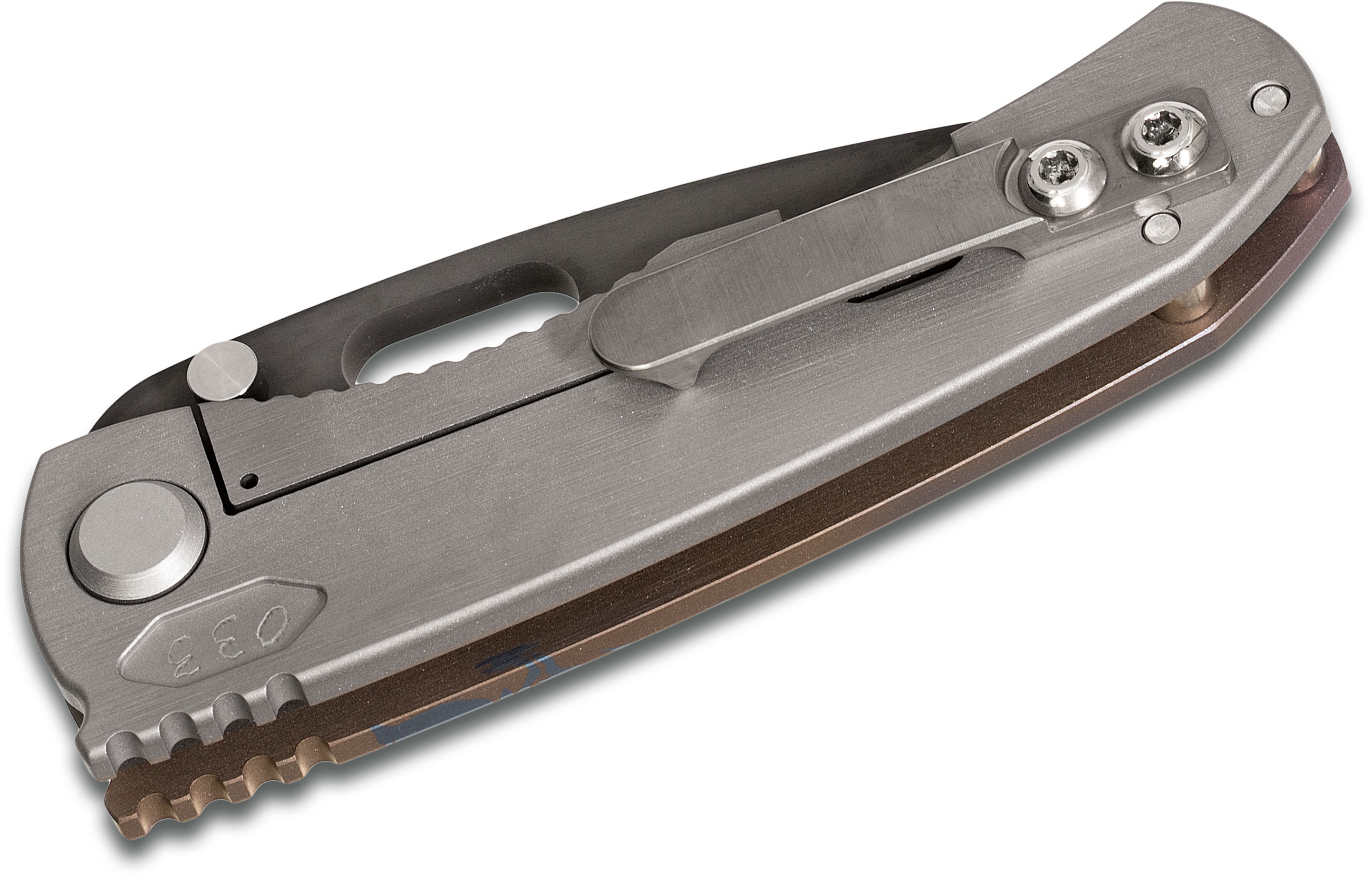 DSK Tactical Custom Diamondback Version 2 #33 Folding Knife 3.625" CPM ...