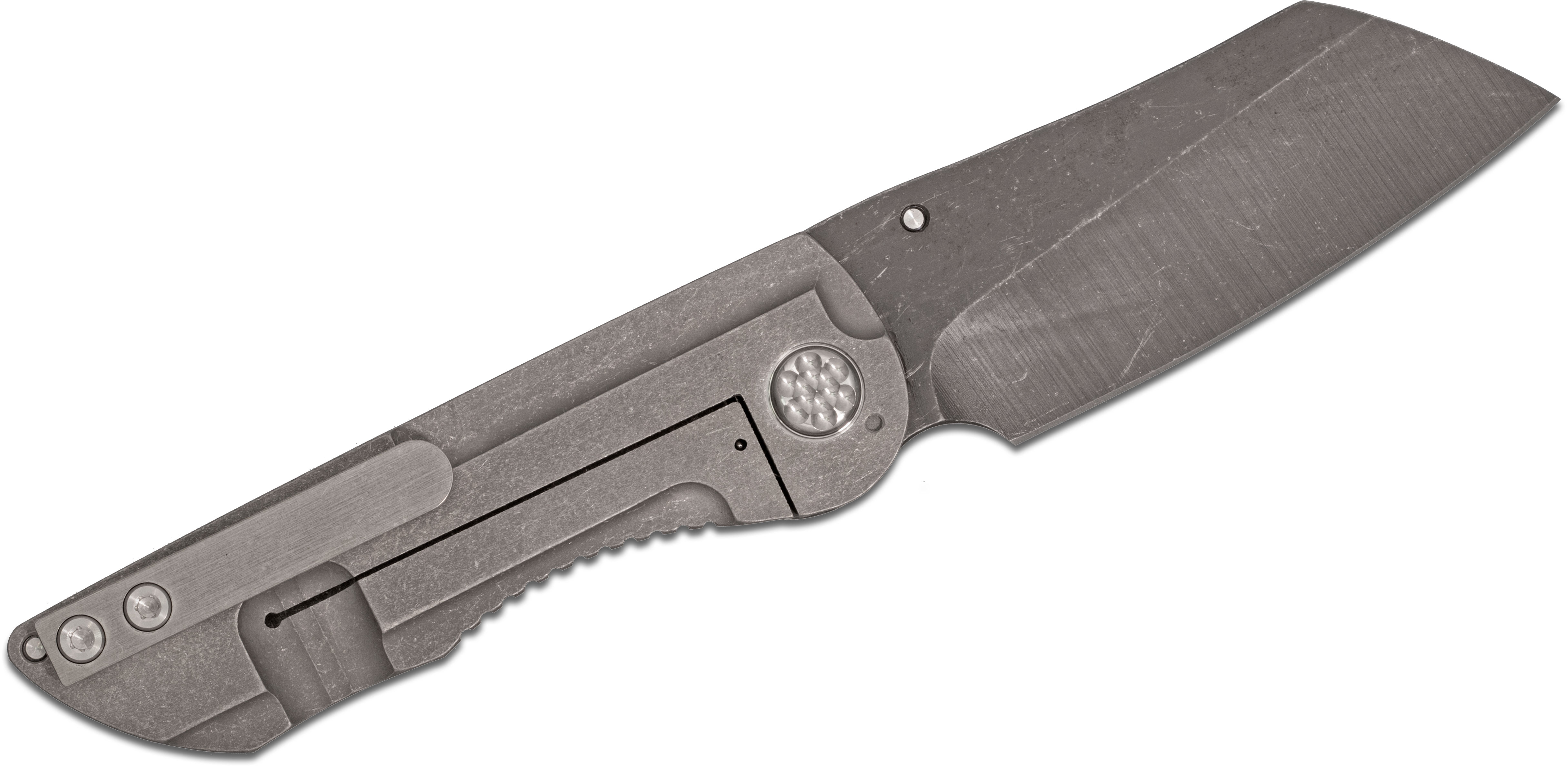 DSK Tactical Custom Javalina Folding Knife 3.7" CPM-154 Reverse Tanto ...