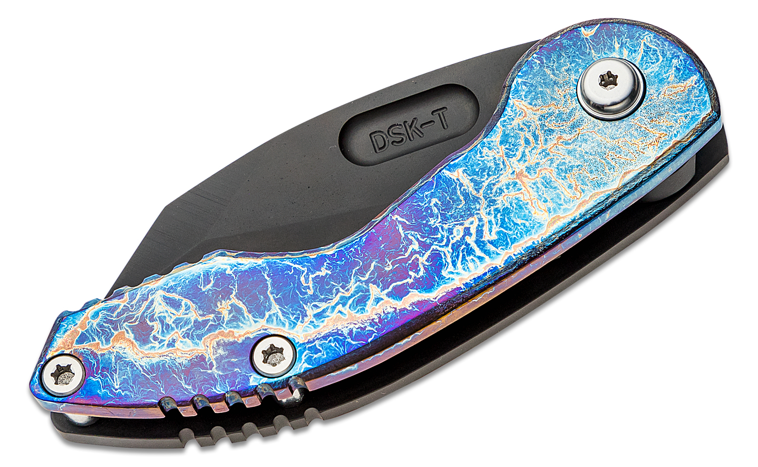 DSK Tactical Custom Compact VX #69 Folding Knife 3" CPM-154 Black PVD ...