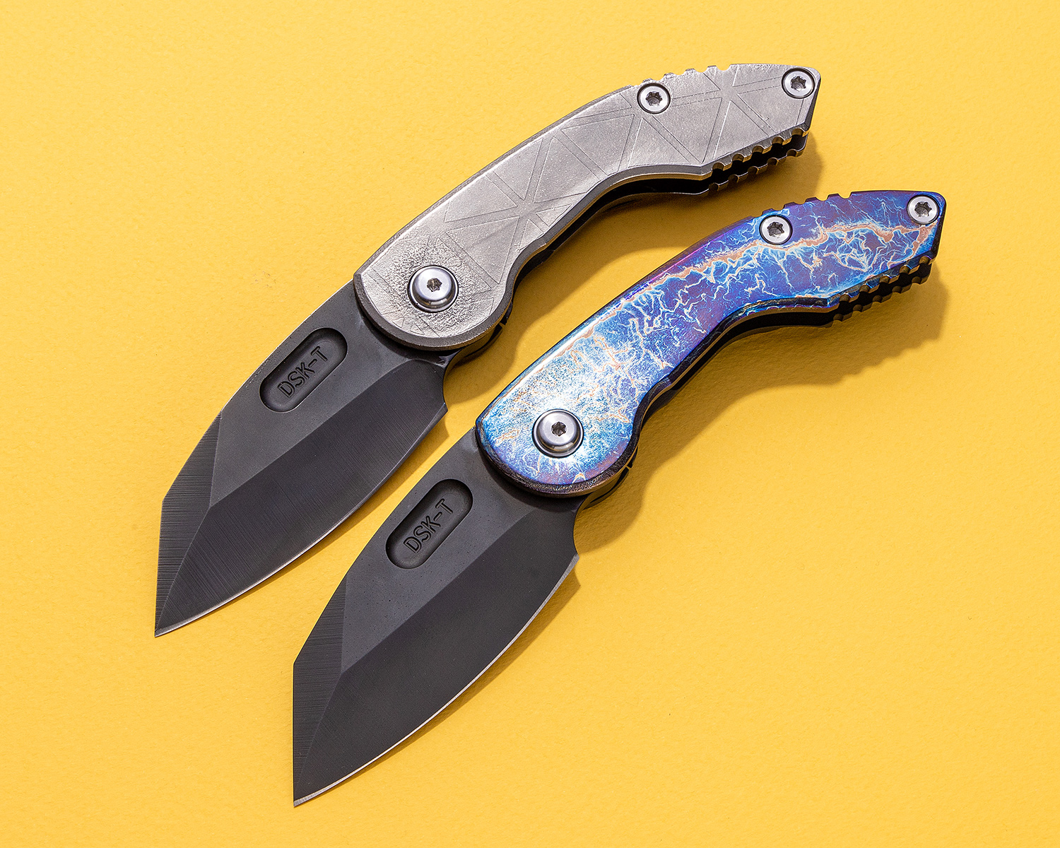 DSK Tactical Custom Compact VX #69 Folding Knife 3" CPM-154 Black PVD ...