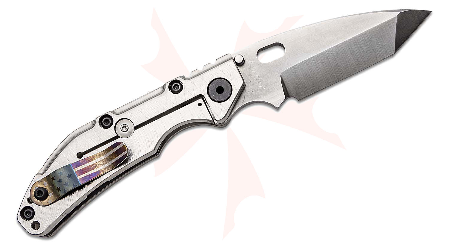 Duane Dwyer Custom BBN-L Folding Knife 4" CPM-MagnaCut Gunmetal Tanto ...