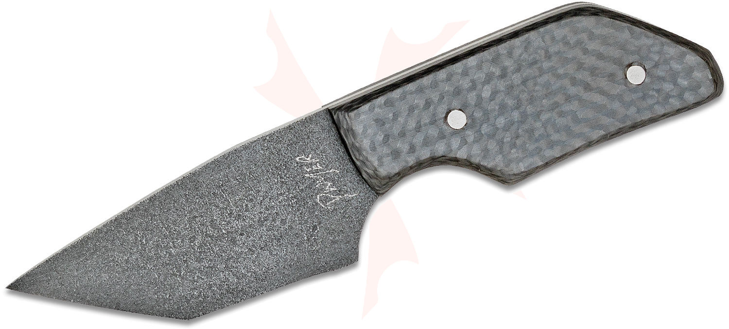 Duane Dwyer Custom DY Fixed Blade Knife 2.5" S30V Acid Wash Chisel ...