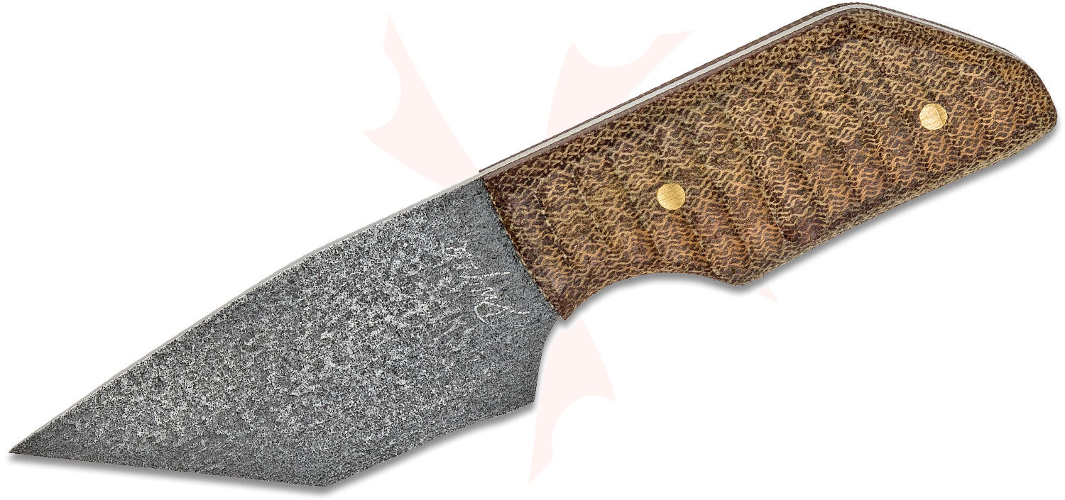 Duane Dwyer Custom DY Fixed Blade Knife 2.5" S30V Acid Wash Chisel ...