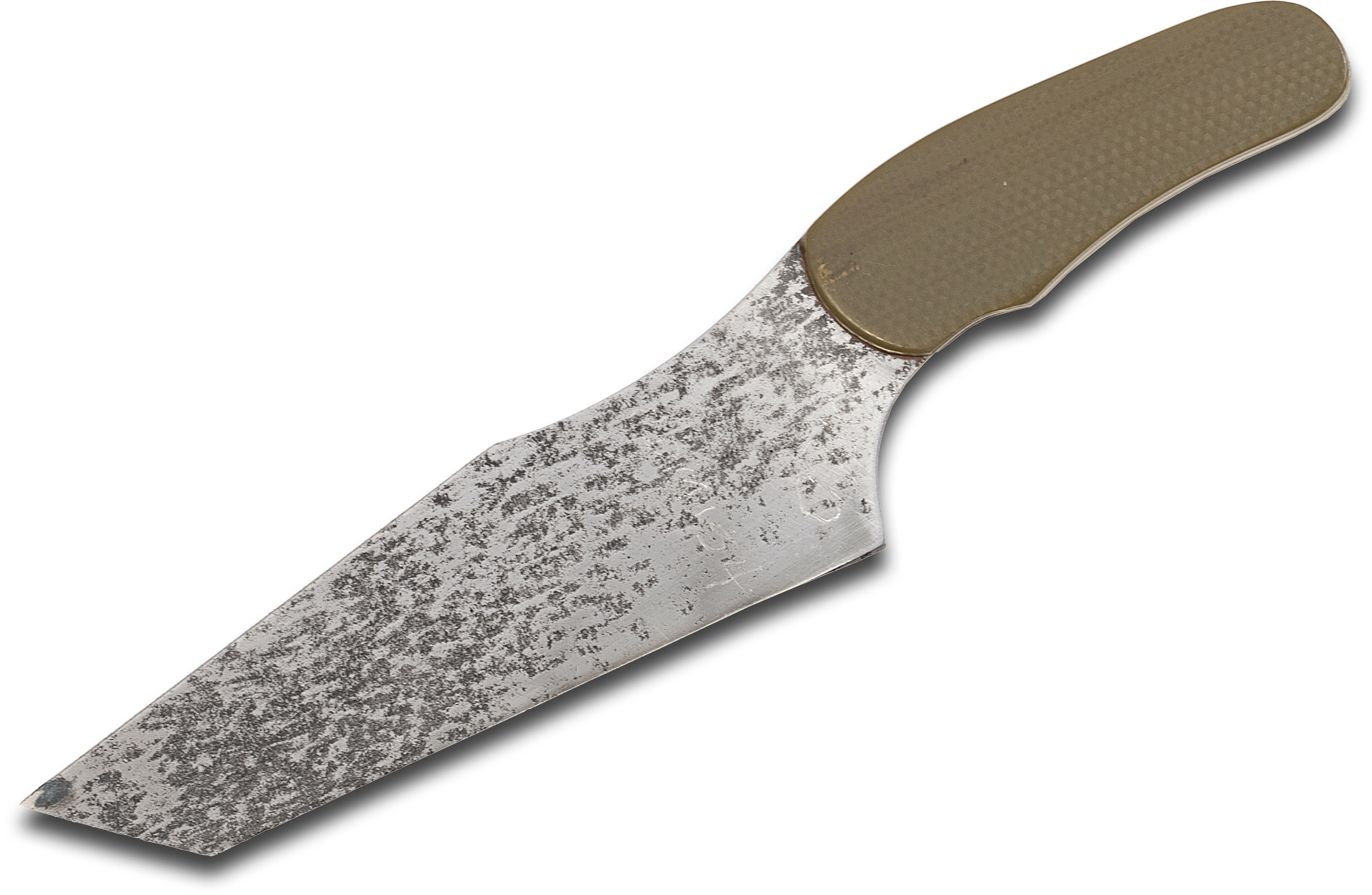 Duane/Sheila Dwyer Custom SMD APX Bosom Buddy Fixed 2.75" CPM-154 Tanto ...