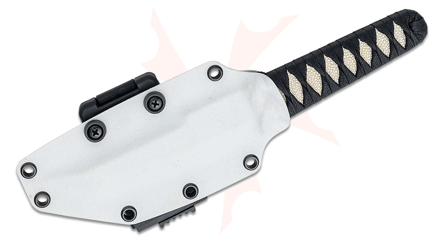 Sam Eddleman Custom AP Tanto Fixed Blade Knife 5" N690 Acid Washed ...