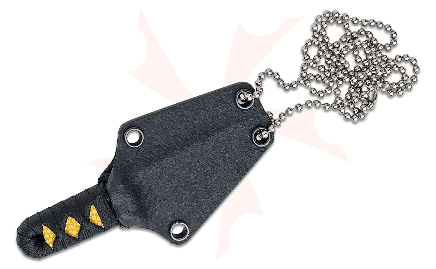 Sam Eddleman Custom AP Tanto Mini Fixed Neck Knife 2" N690 Acid Washed ...
