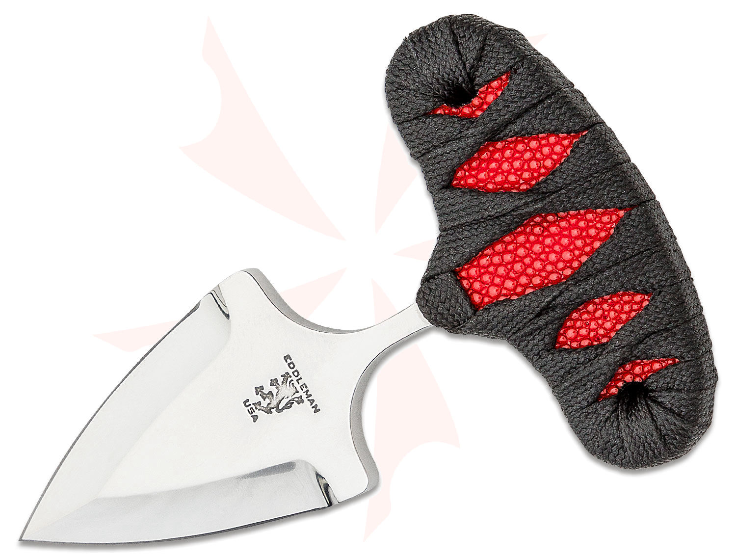 Sam Eddleman Custom Push Dagger Fixed 2" N690 Mirror Polished Double ...