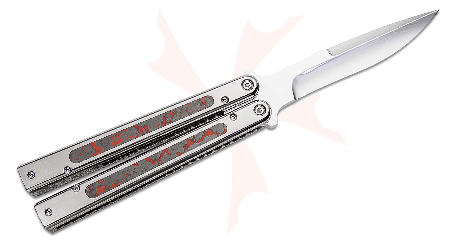 Sam Eddleman Custom Weehawk Balisong Butterfly Knife 4.25" N690 Mirror ...