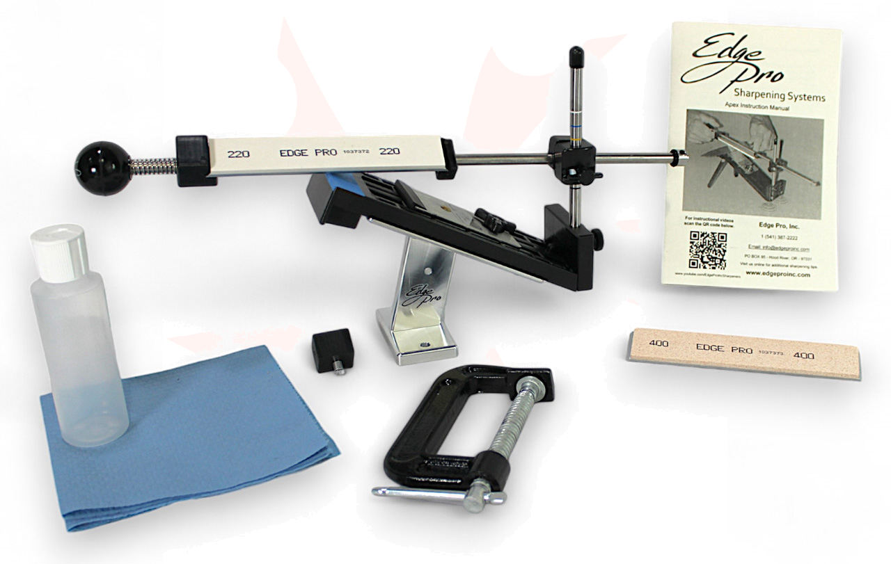 Edge Pro Apex Plus Kit #1 Knife Sharpening System - KnifeCenter - APLUS1