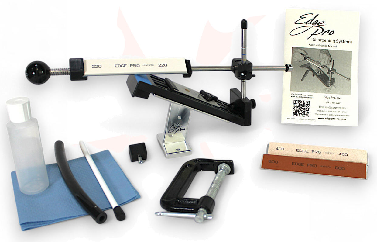 Edge Pro Apex Plus Kit #2 Knife Sharpening System - KnifeCenter - APLUS2