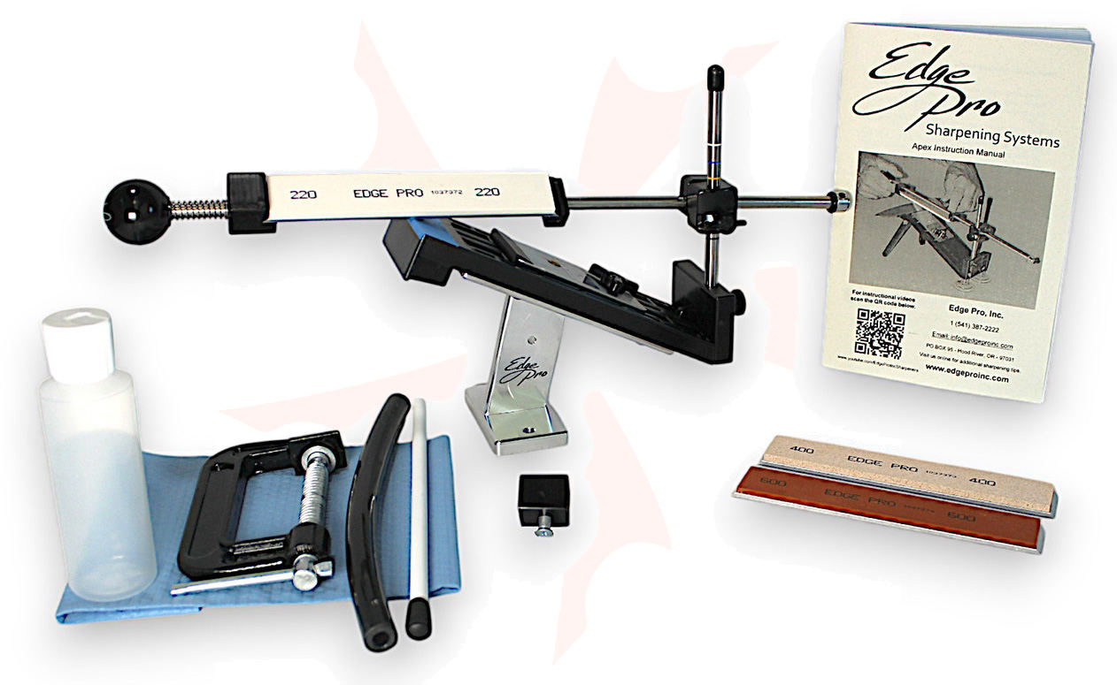 Edge Pro Apex Plus Kit #2 Knife Sharpening System - KnifeCenter - APLUS2