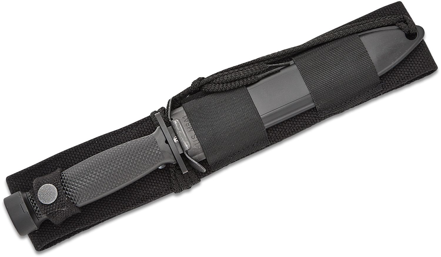 Eickhorn Solingen Recon Force Dagger 6.69" 55Si7 Black Double Edge ...