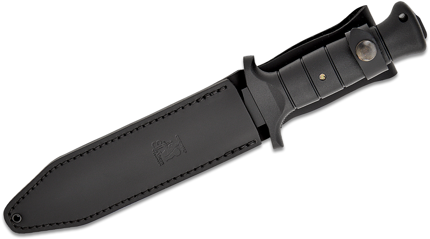 Eickhorn Solingen Wolverine Fixed Blade 6.75" K110 Black Clip Point ...