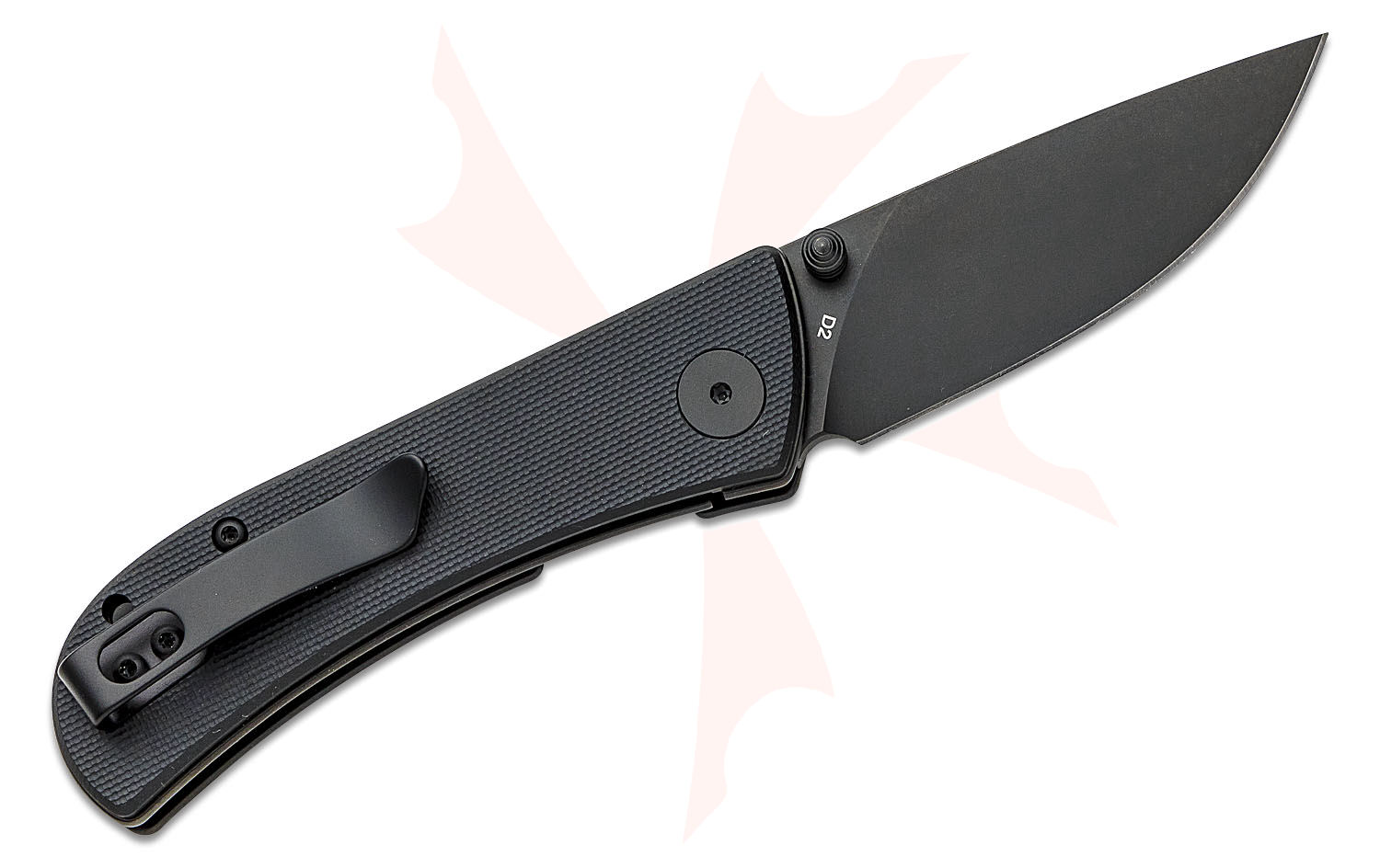 EIKONIC Knives HEAdesigns Fairwind Folding Knife 2.72" D2 Black ...