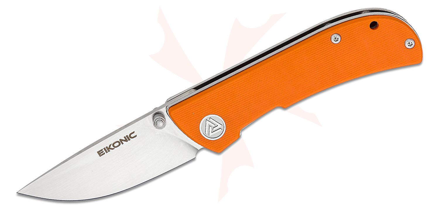 EIKONIC Knives HEAdesigns Fairwind Folding Knife 2.72" D2 Polished Drop ...