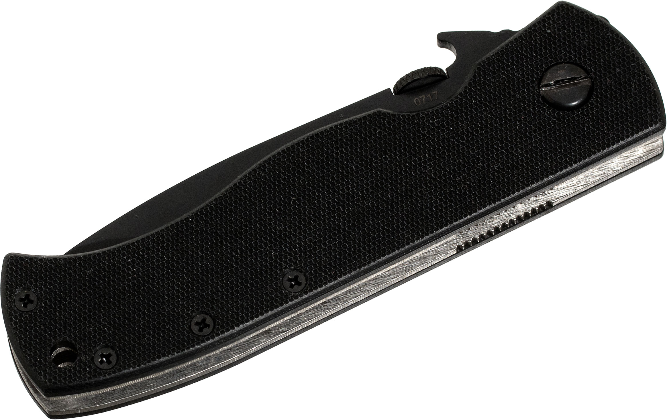 Emerson CQC-7AW Folding Knife 3.3" Black Plain Spear Point Blade with ...