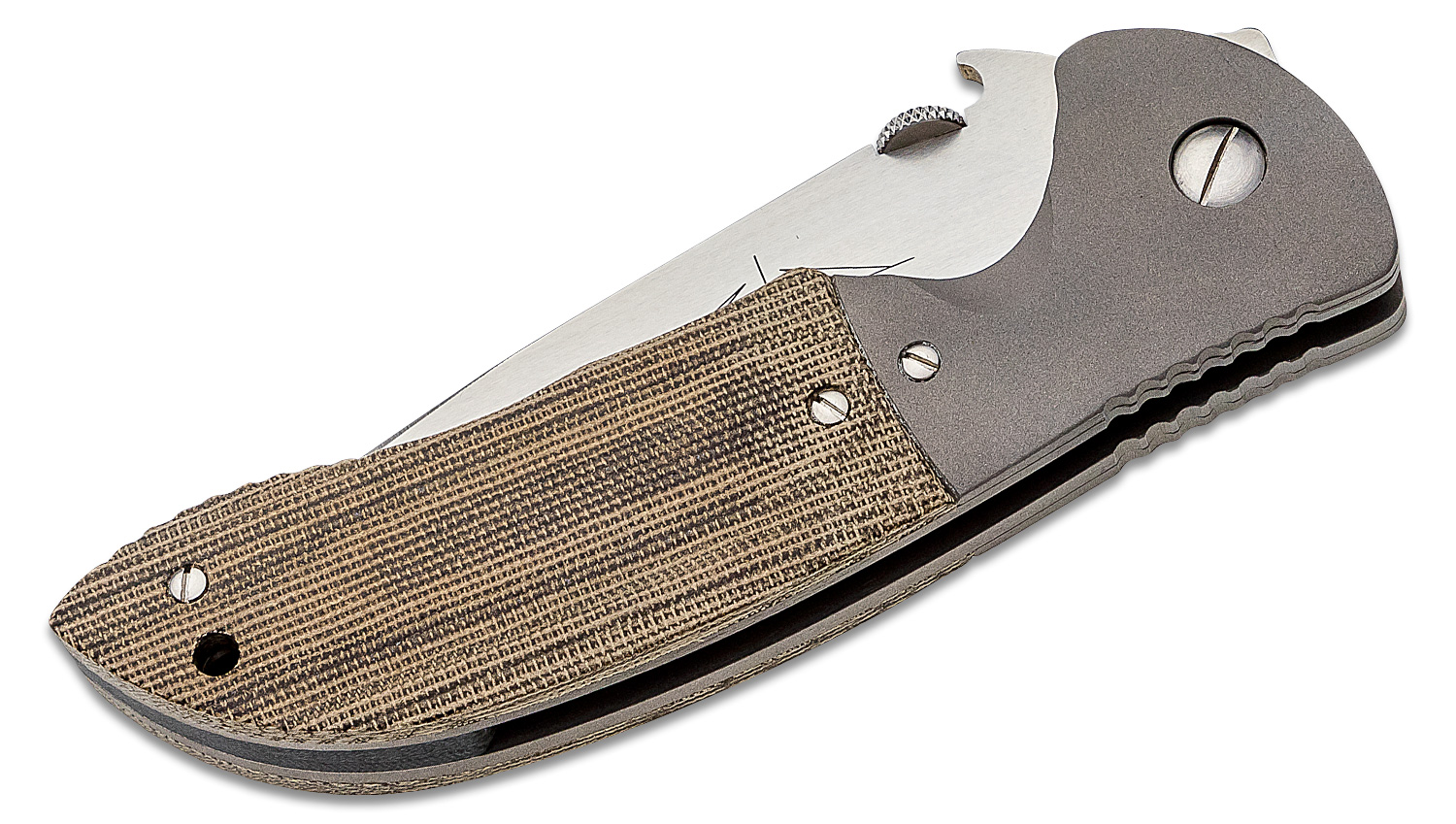 Ernest Emerson Custom Super Commander Folding Knife 4.05" 154CM Recurve ...