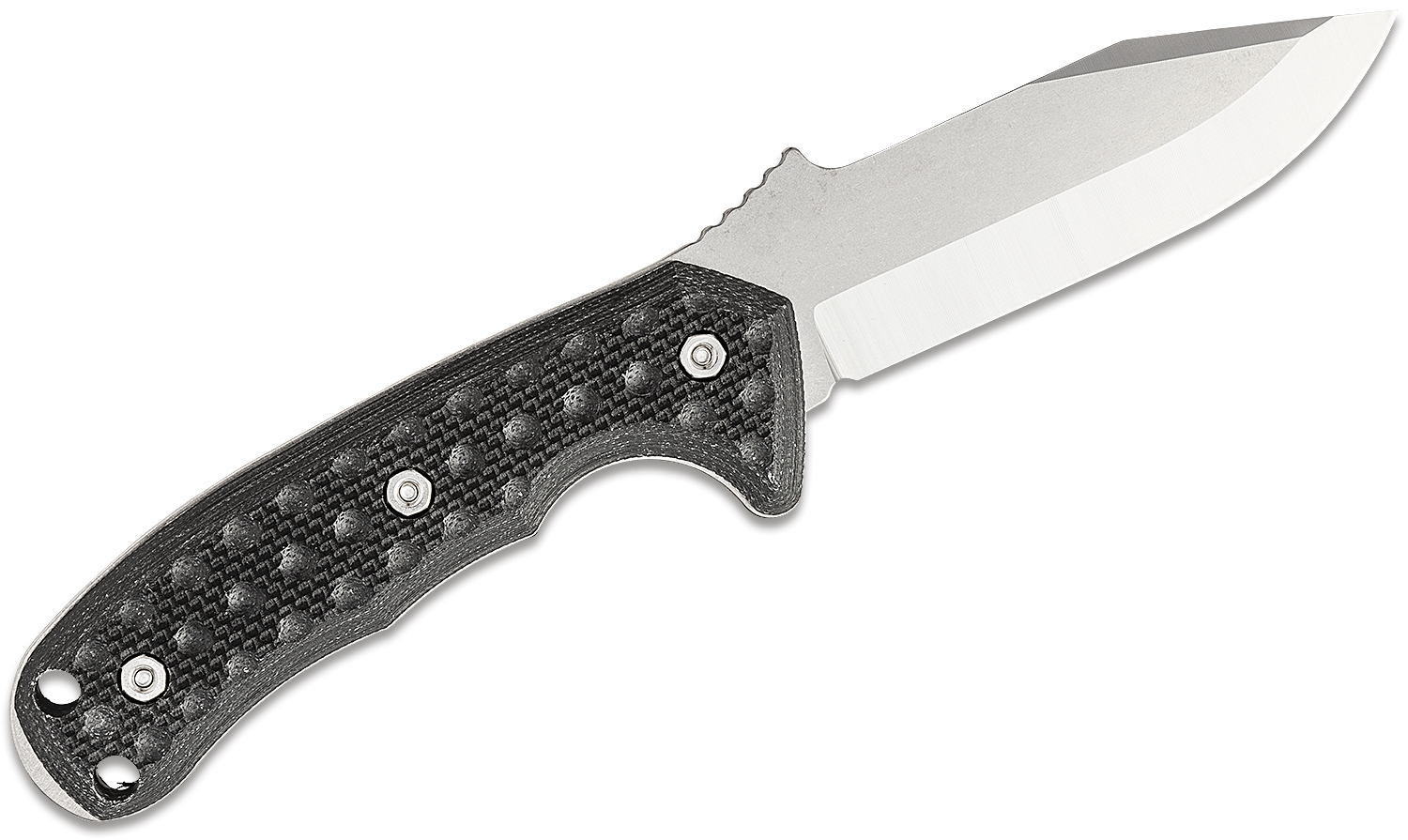 Emerson Police Utility Knife Fixed 3.6" Stonewash Plain Blade, G10 ...