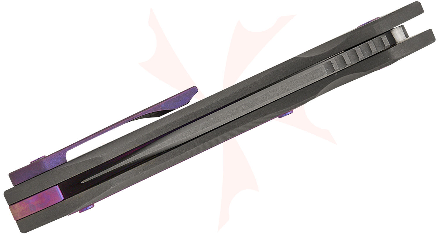 EOS El Dorado AUTO Folding Knife 3.125" CPM-S35VN Sasha Drop Point ...