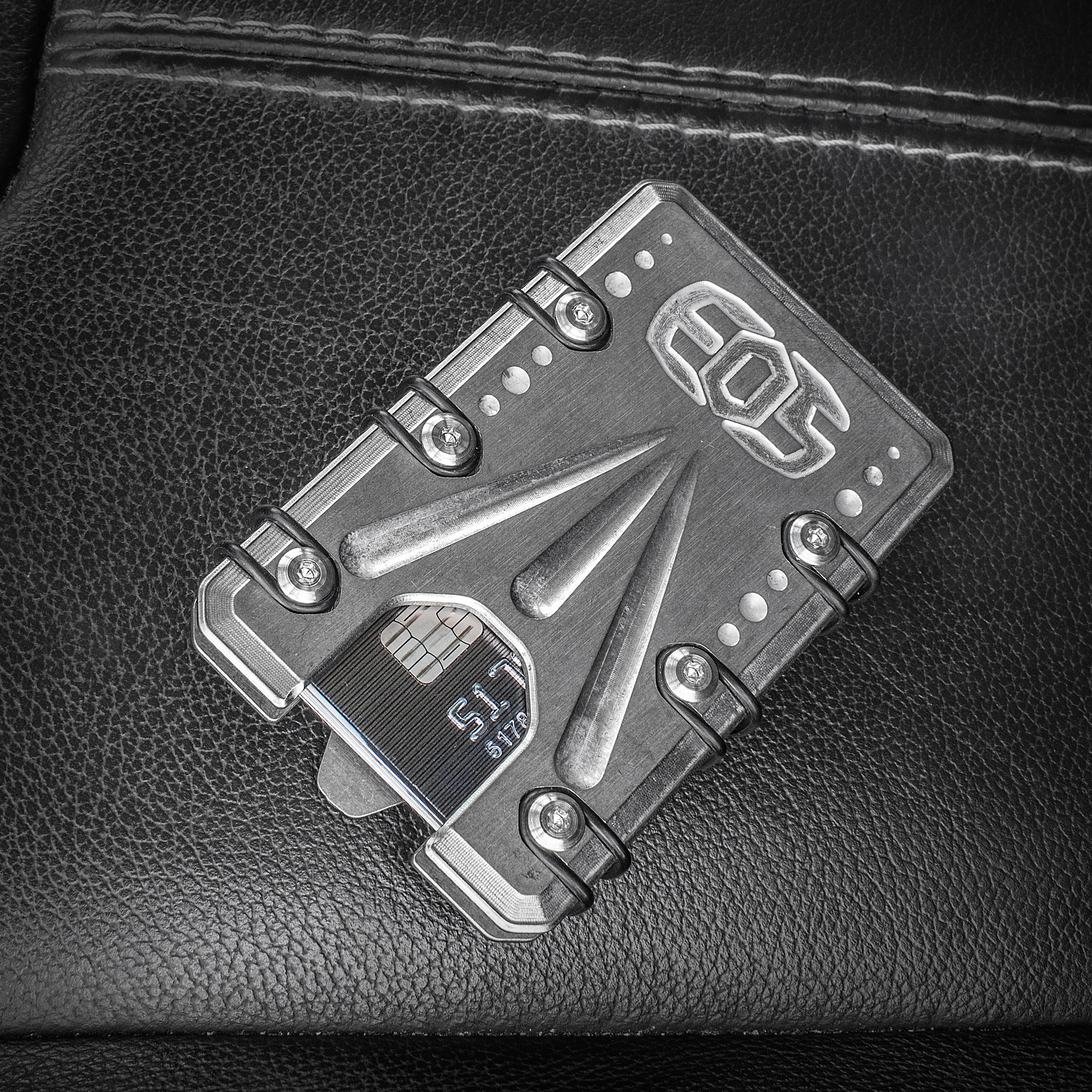 EOS Titanium 2.0 Wallet, Raw - KnifeCenter - WAL_2_RW