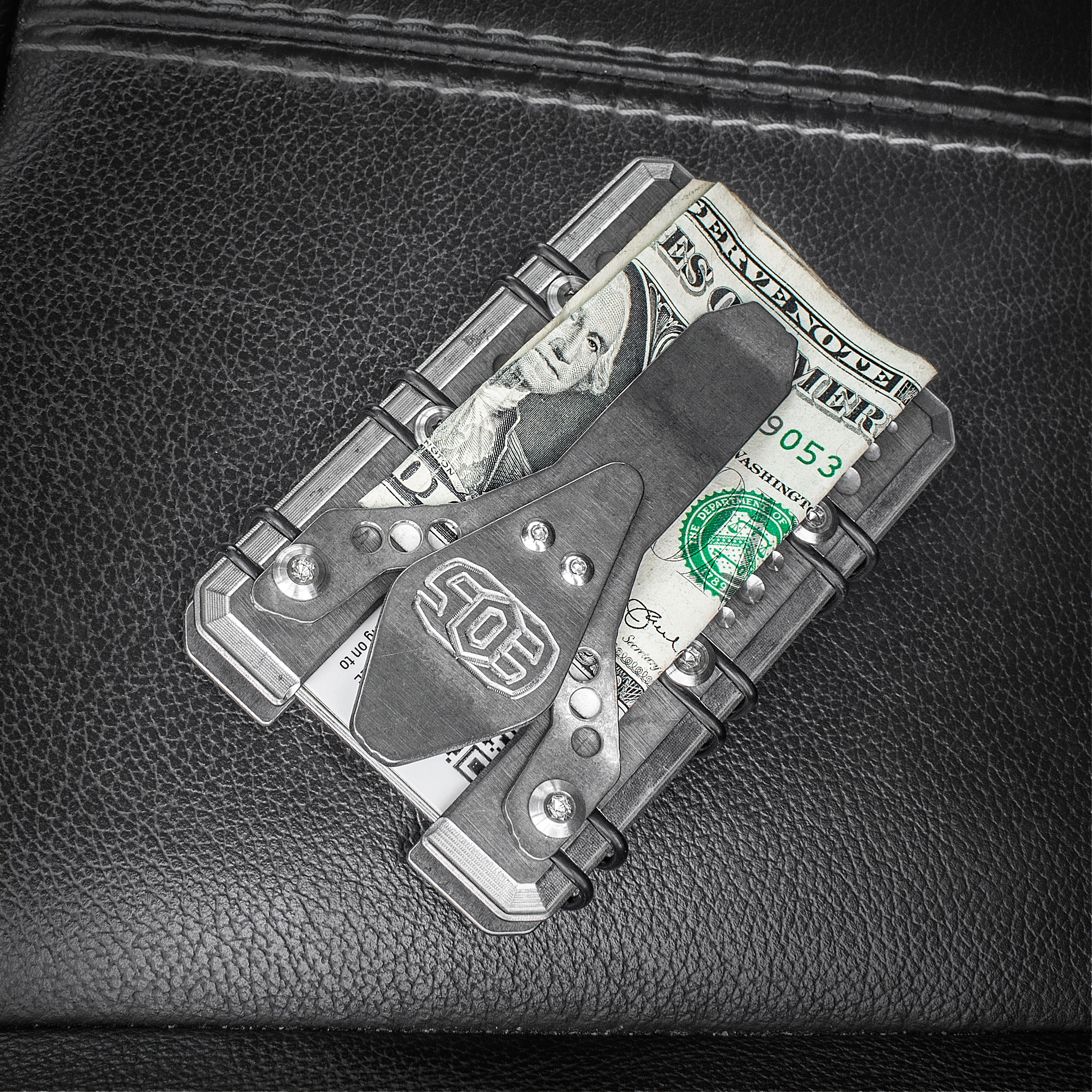 EOS Titanium 2.0 Wallet, Raw - KnifeCenter - WAL_2_RW