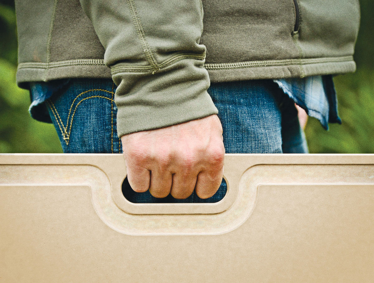 Epicurean Big Game and Butcher Wood Fiber Cutting Board, Natural, 23.5 ...