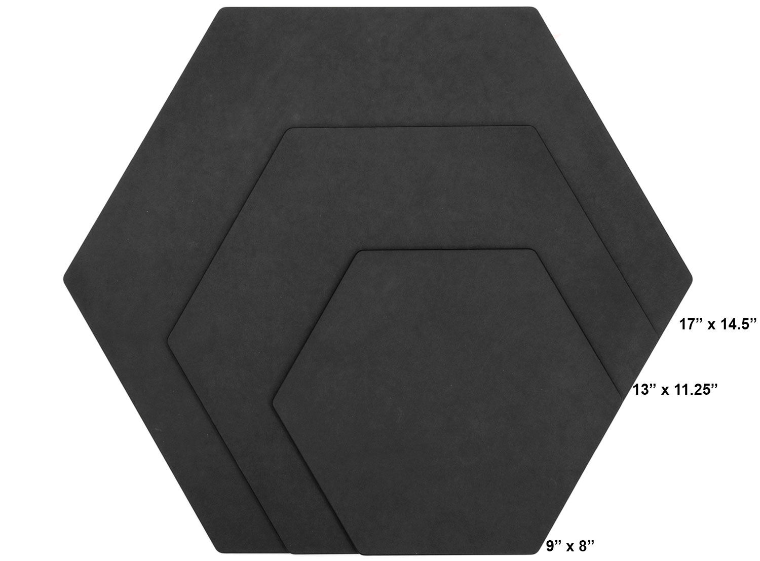 Epicurean Display Hexagon Wood Fiber Serving and Display Cutting Board ...