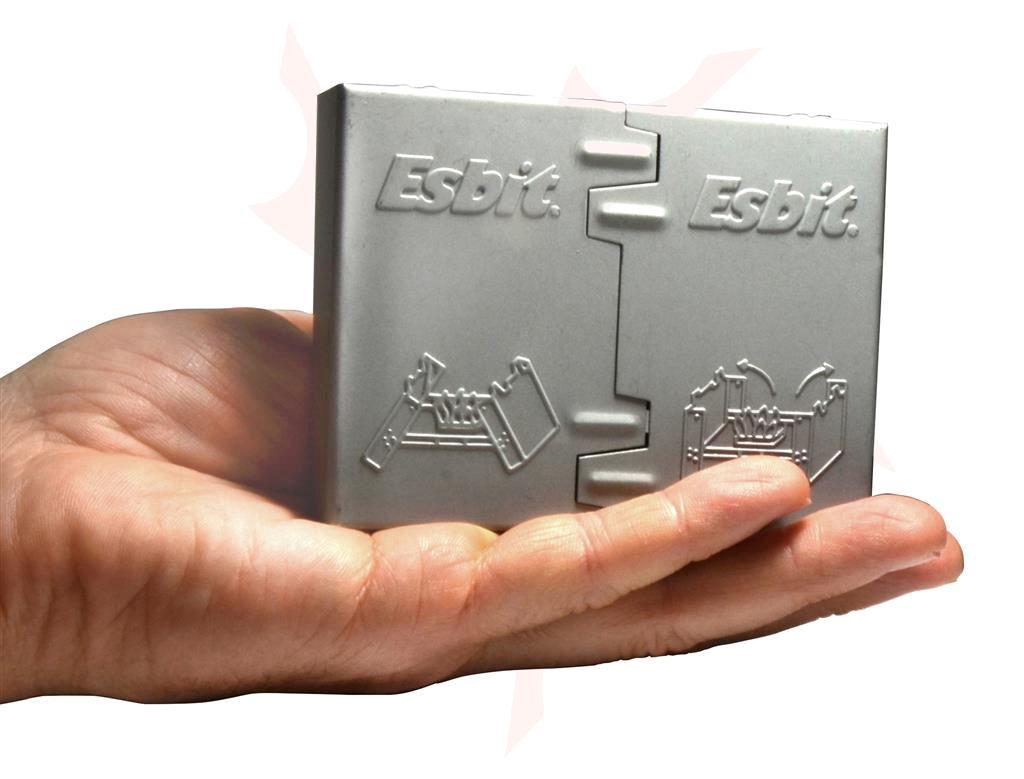 Esbit Small Foldable Pocket Stove with 6 Fuel Cubes (14 g ...